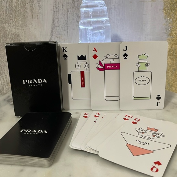 Prada | Accents | Prada Beauty Play Cards | Poshmark